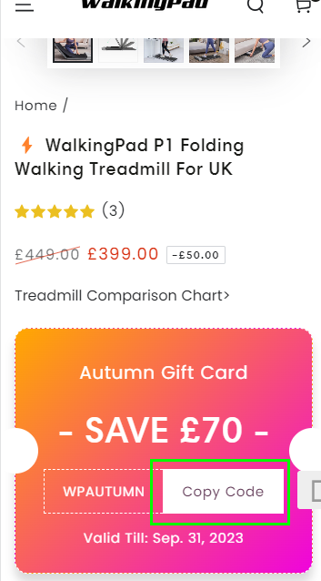 How To Use Coupon Code – UK walkingpad